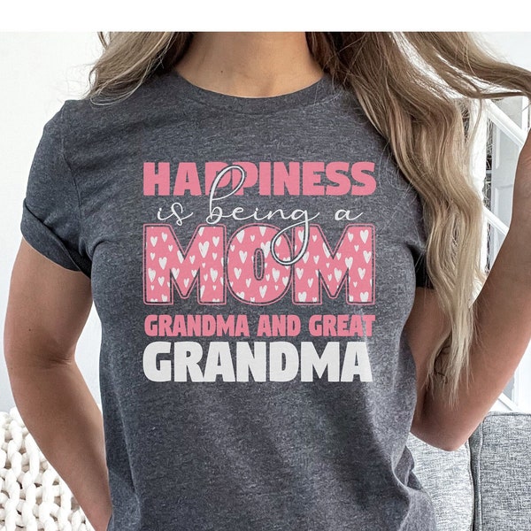 Being A Great Grandma Shirt Etsy