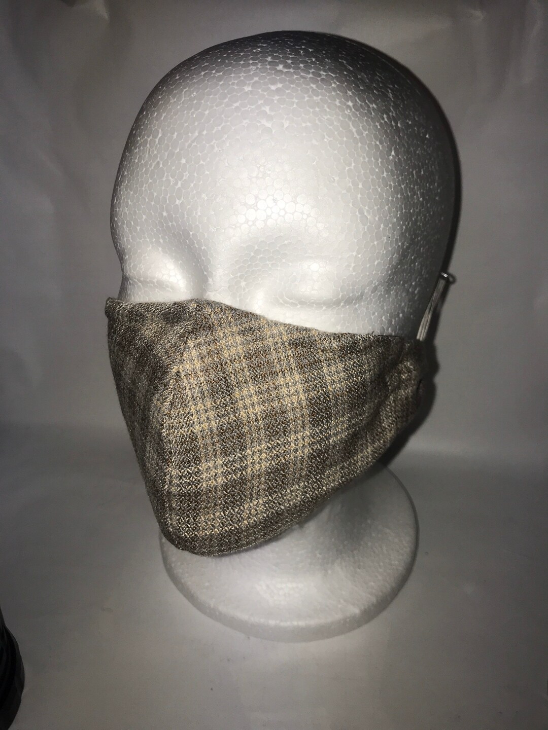Plaid Face Mask / hecho en EE.UU. / envío el mismo día / cómodo ...
