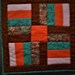 One of a Kind. Multi Color Four Patch Sampler Wall Hanging - Etsy