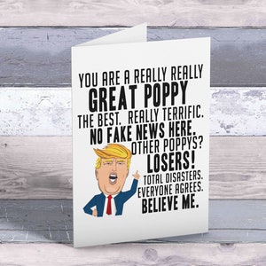 Really Great Poppy Trump SVG, Trump SVG, Trump Layered Cut File, SVG ...