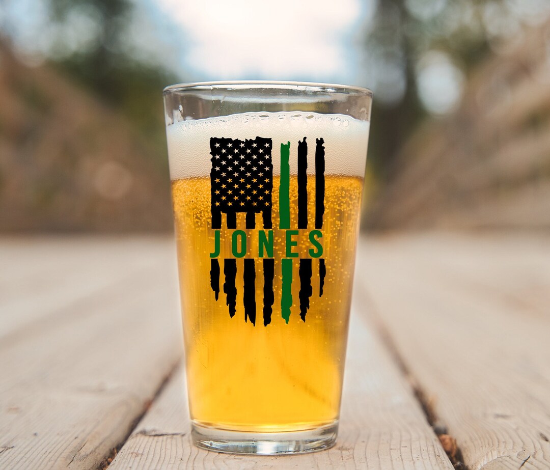 Personalized Park Ranger Pint Glass, Game Warden Gift, Park Ranger Gift ...