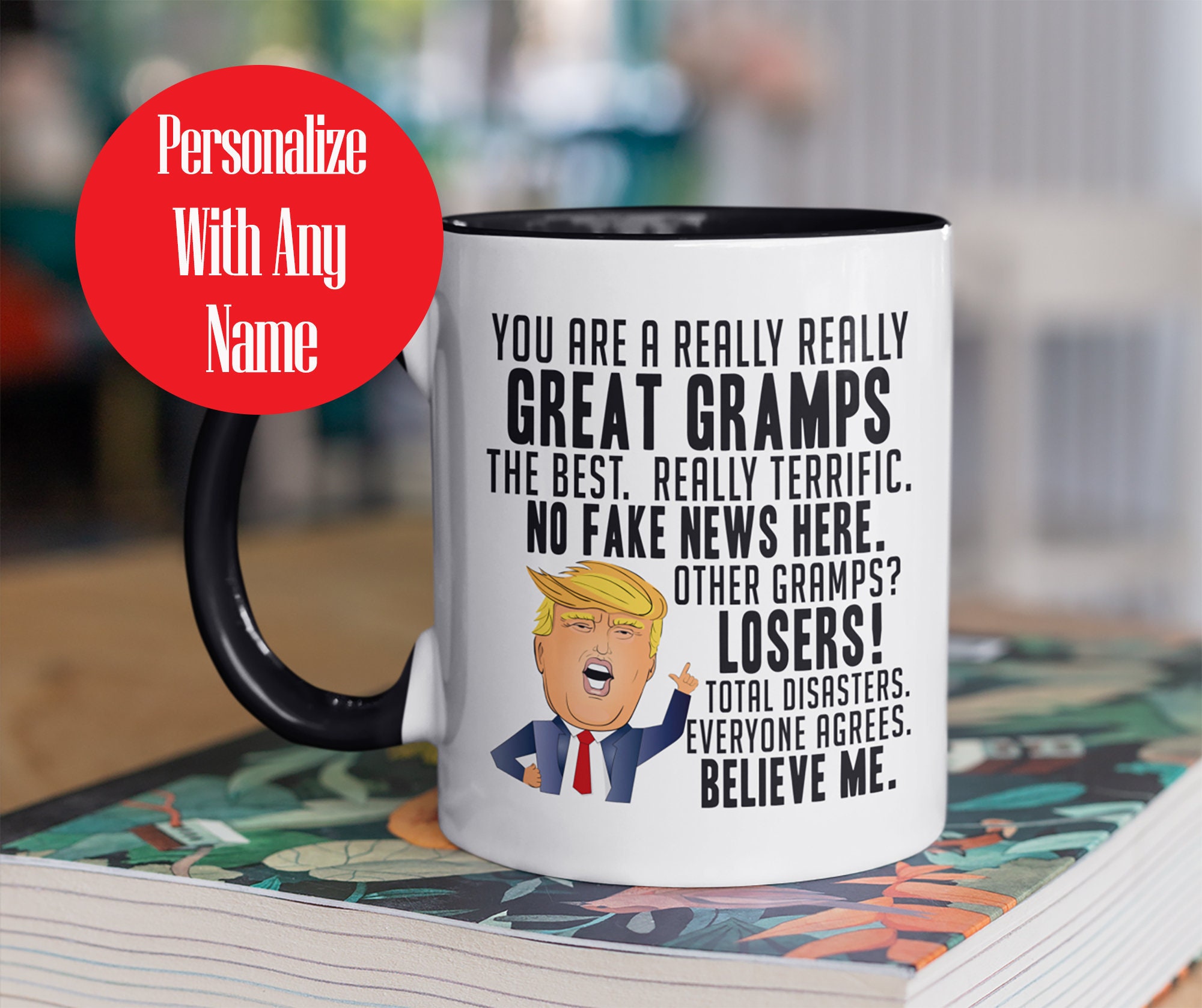 Personalized Funny Trump Coffee Mug Custom Name Trump Mug - Etsy UK