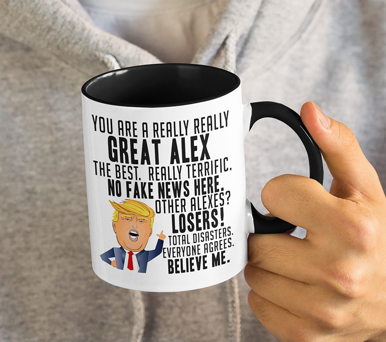 Personalized Funny Trump Coffee Mug Custom Name Trump Mug Etsy