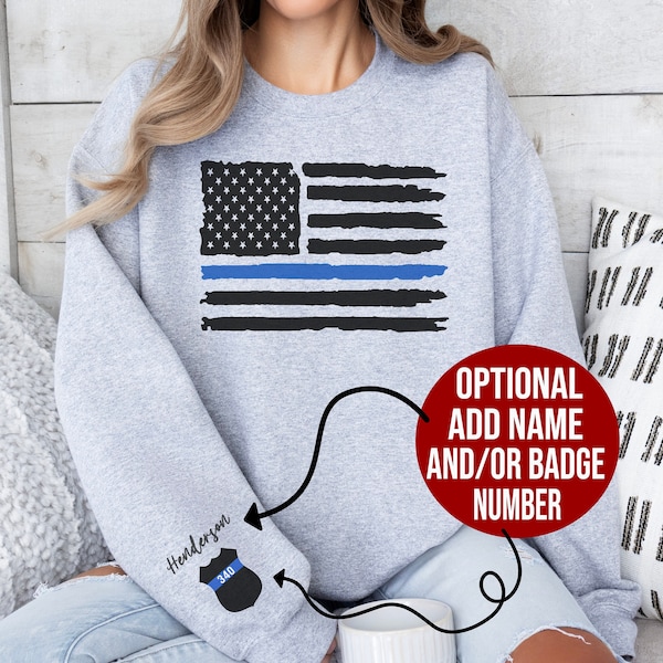 The Thin Blue Line - Etsy