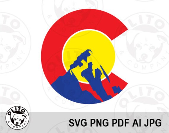 Colorado Flag Vector