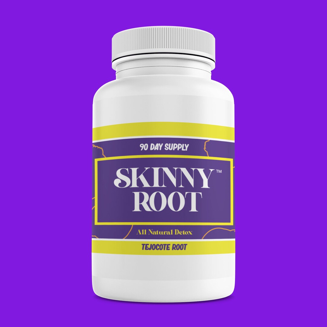 Skinny Root Root of Tejocote All Natural Detox Cleansing Supplement ...