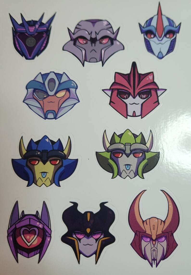 TFP Decepticon Stickers - Etsy