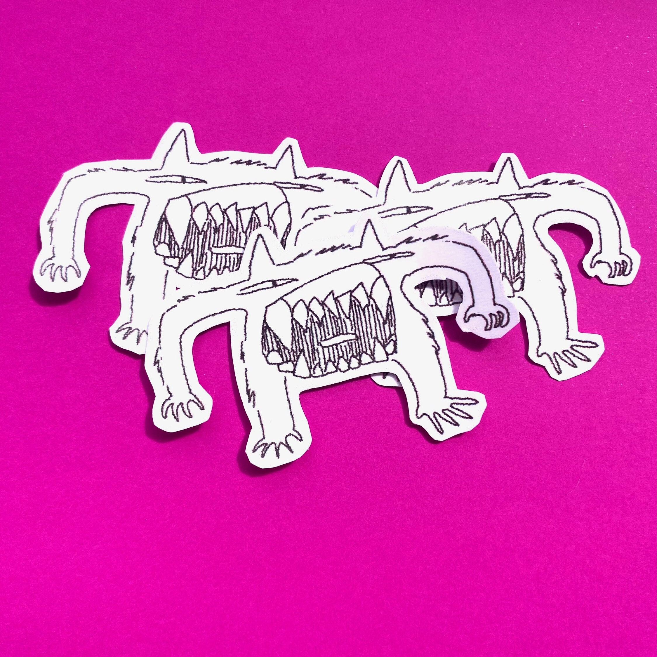 Creature Sticker Pack - Etsy