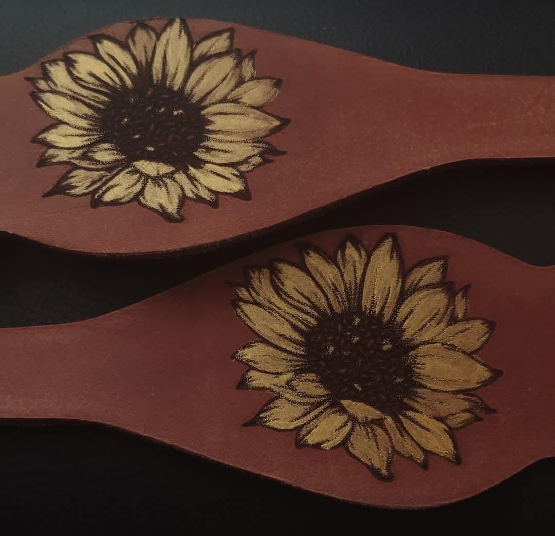 Custom Engraved Leather Spur Straps, Western Style - Etsy
