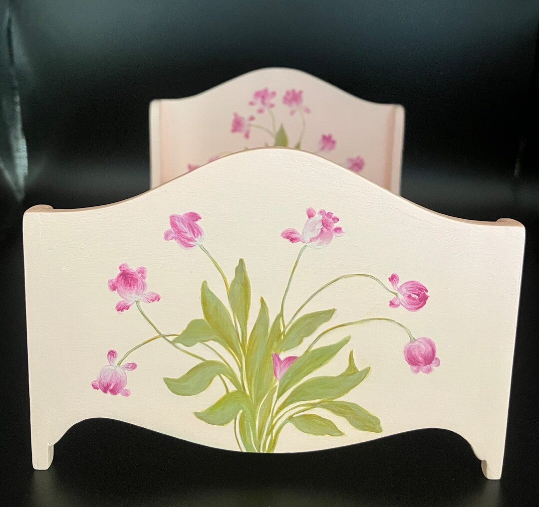 Hand Painted Bed (undressed) - Etsy