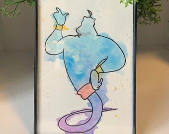 Genie Art Painting - Etsy