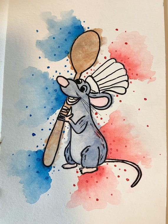 Remy Ratatouille Drawing