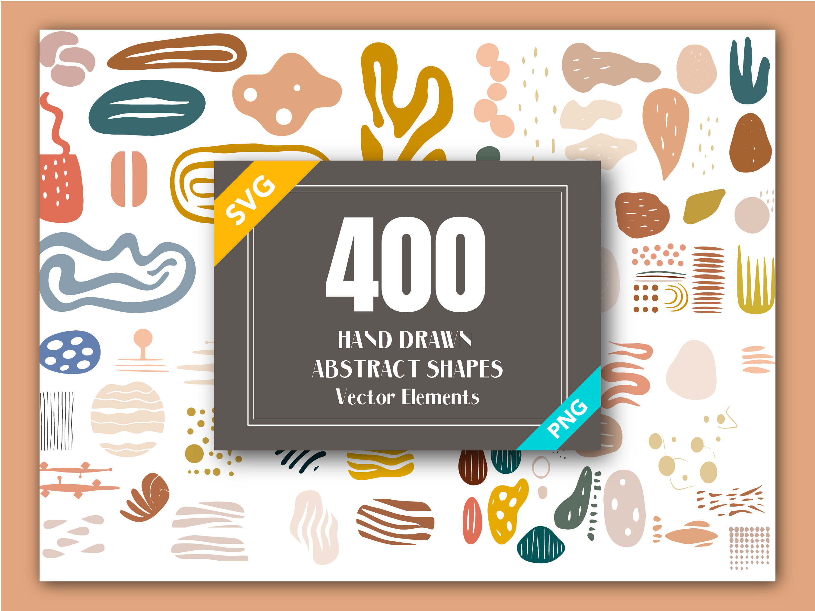 Abstract Shapes Svg Elements, Abstract Boho, Abstract SVG and PNG ...