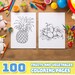 100 Fruits and Vegetables Coloring Pages Vegetable Coloring Pages ...