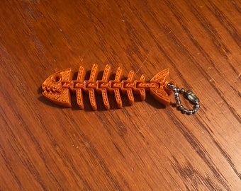 3d Fish Keychain - Etsy