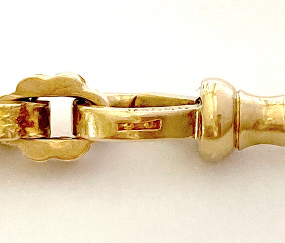 Vintage antique solid gold watch chain necklace, heav… - Gem