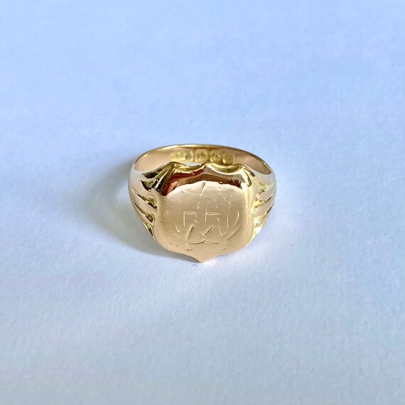 heavy antique shield shape - Gem