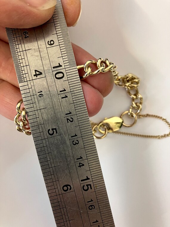 Heavy antique plain 9ct gold bracelet,gold Victorian … - Gem