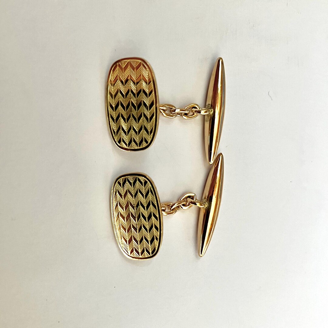 Antique 9ct Gold Back and Front Cufflinks.gold Antique Cufflinks ...