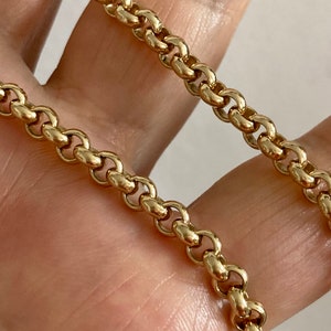 9ct Second Hand Gold Chain Etsy