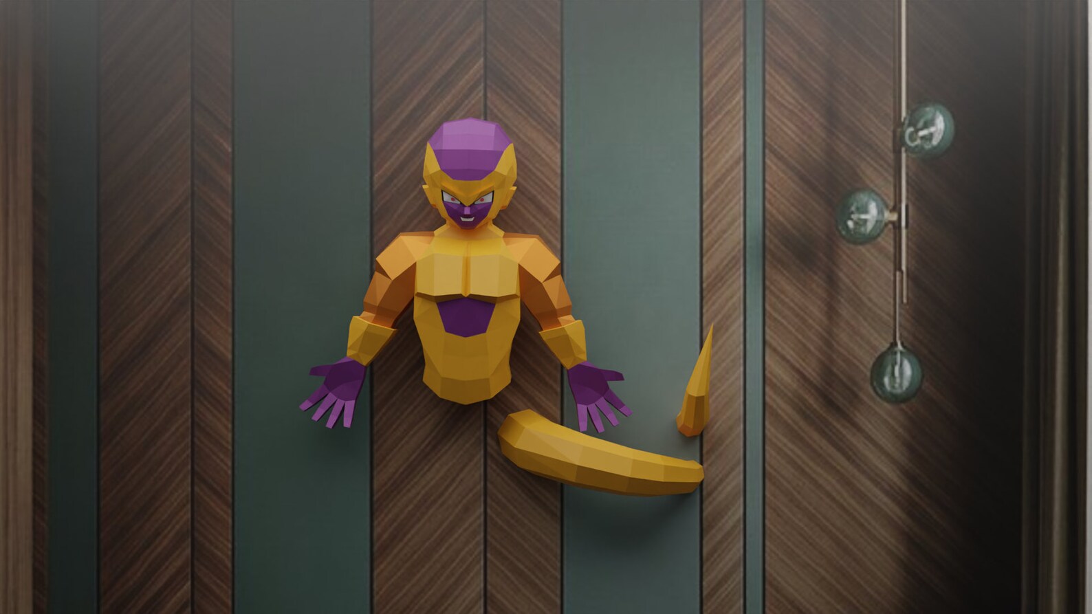 Low Poly Papercraft Pdf Templates + Pdo ,diy Model, Pepakura, Fanart ...