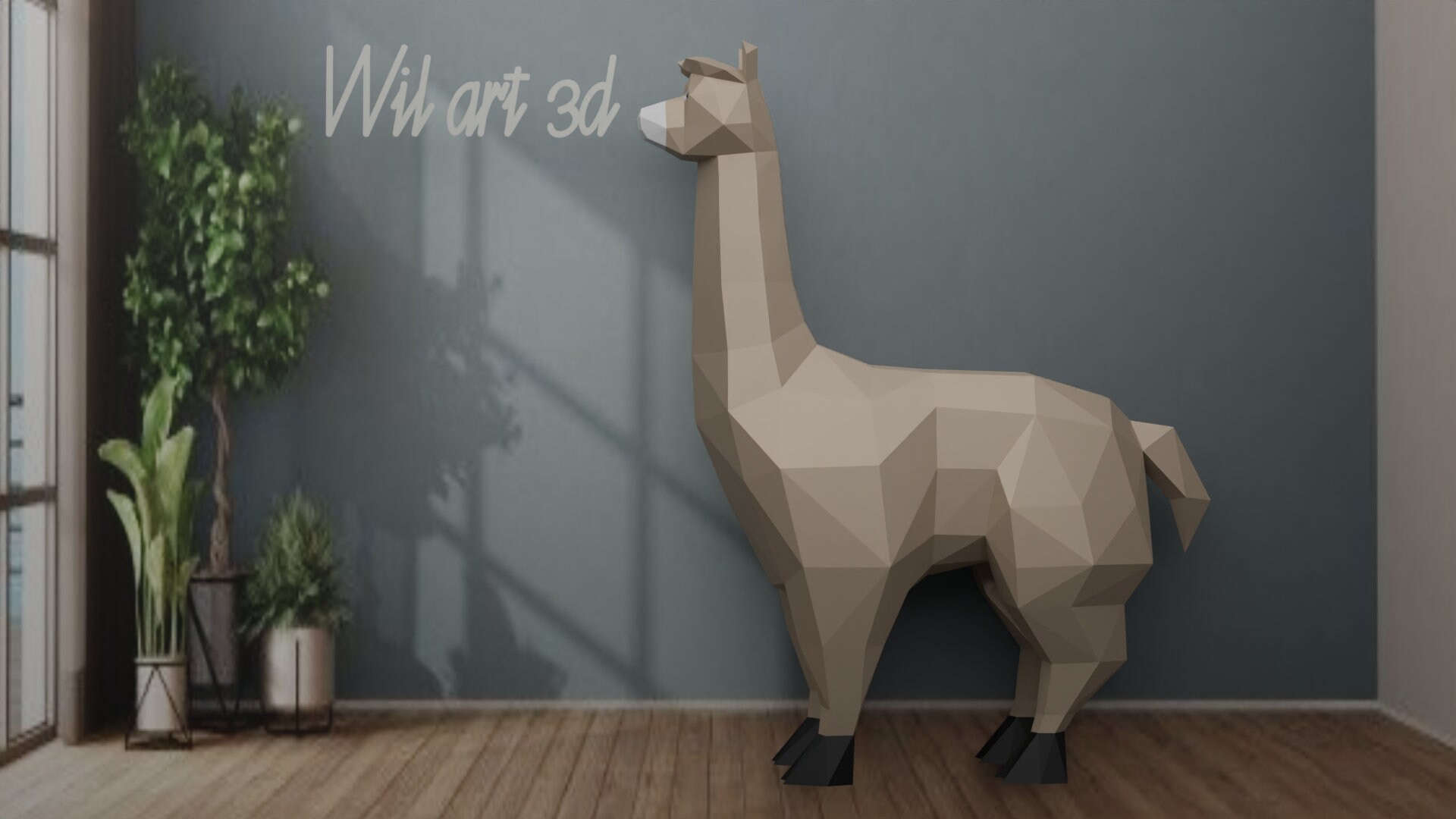 Llama, Alpaca Pdf Templates,svg,dxf,animales, Manualidades, Decoracion ...