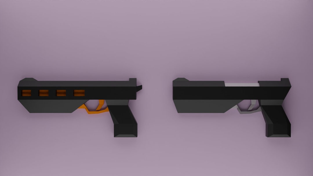 Papercraft Pistolas, Pdo Y Pdf Templates Cosplay,pepakura, Diymodel ...