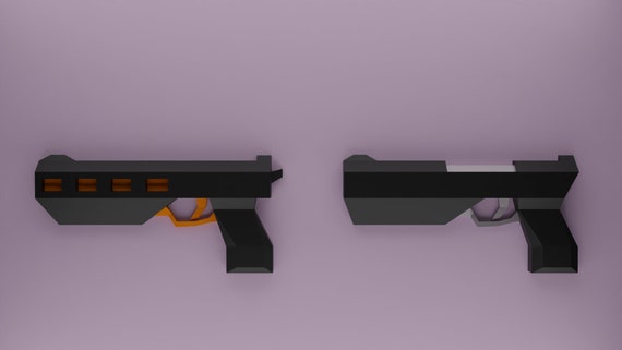 Papercraft Gun Templates