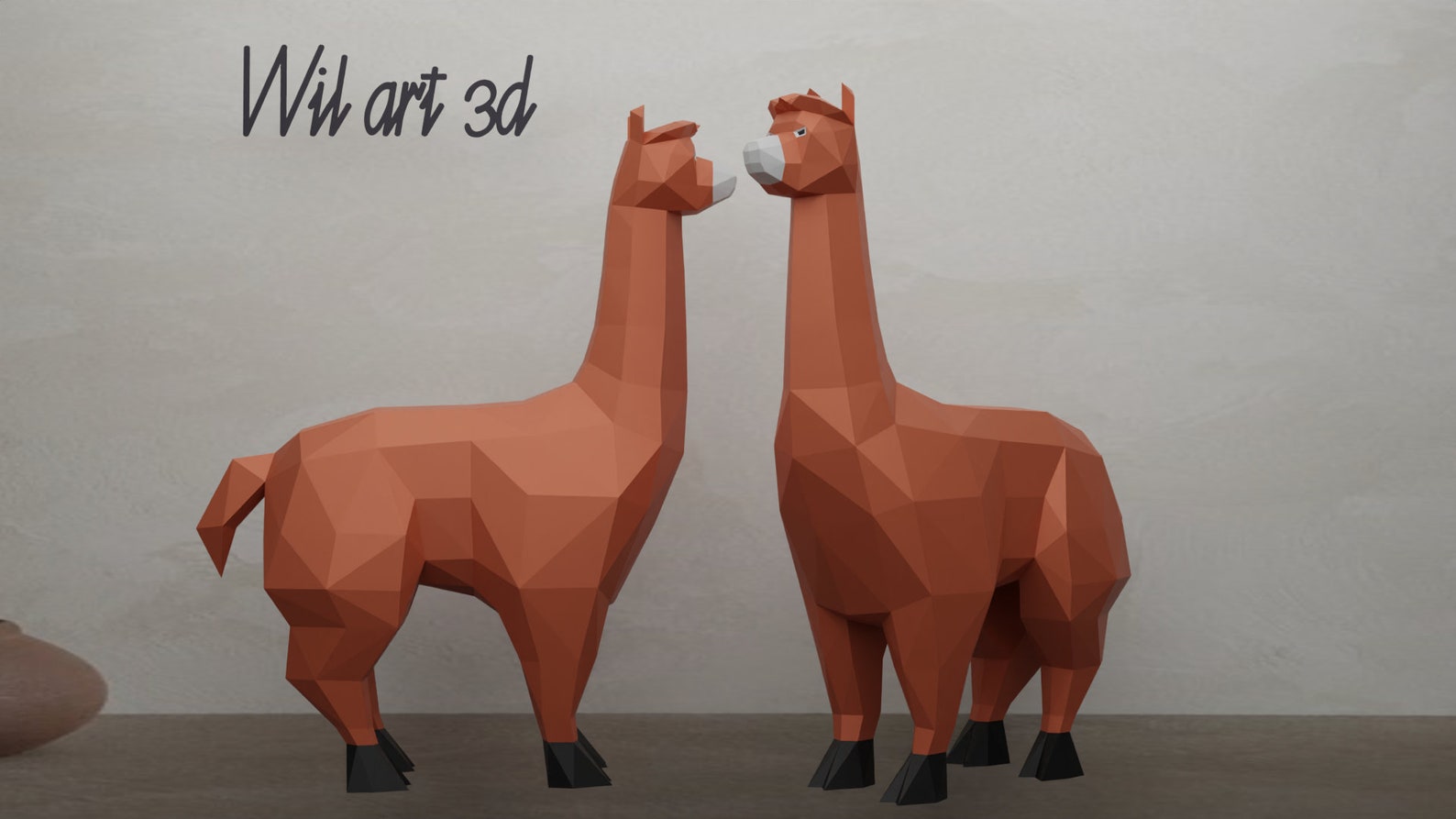 Llama, Alpaca Pdf Templates,svg,dxf,animales, Manualidades, Decoracion ...