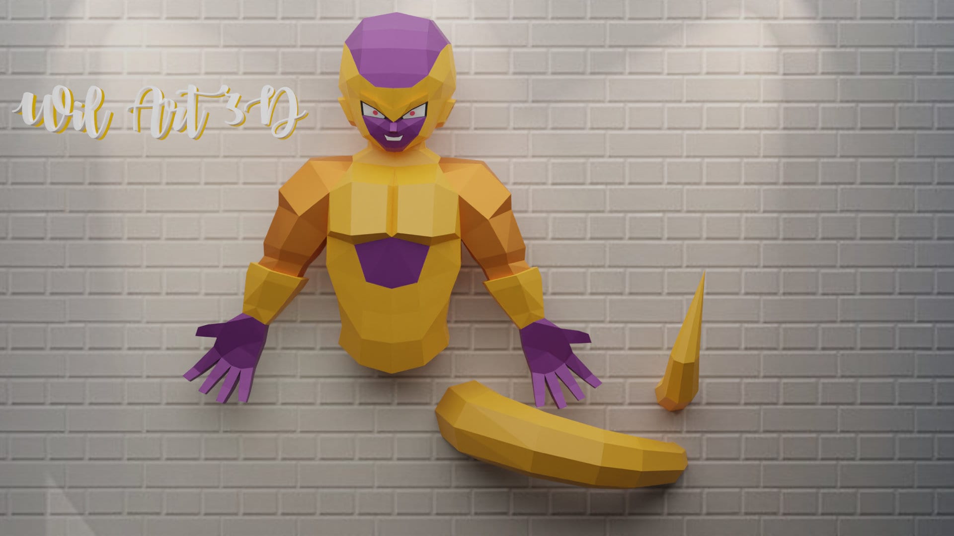 Low Poly Papercraft Pdf Templates + Pdo ,diy Model, Pepakura, Fanart ...