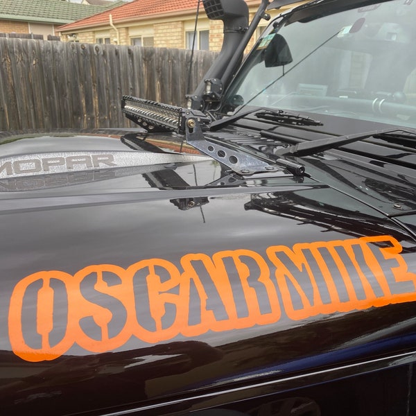 Jeep Decal Oscar Mike - Etsy