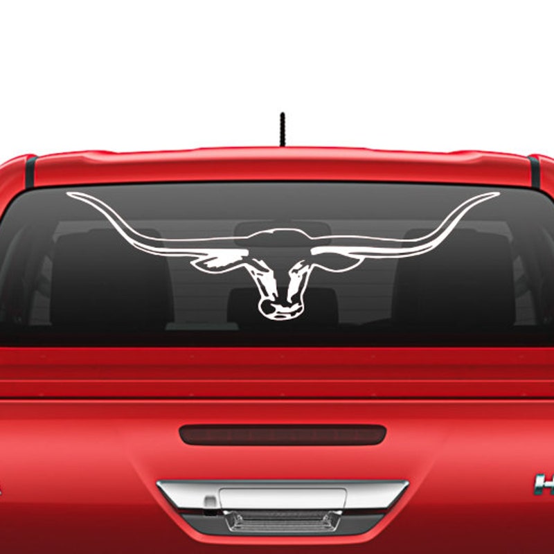 Custom Longhorn Stickers - Etsy UK