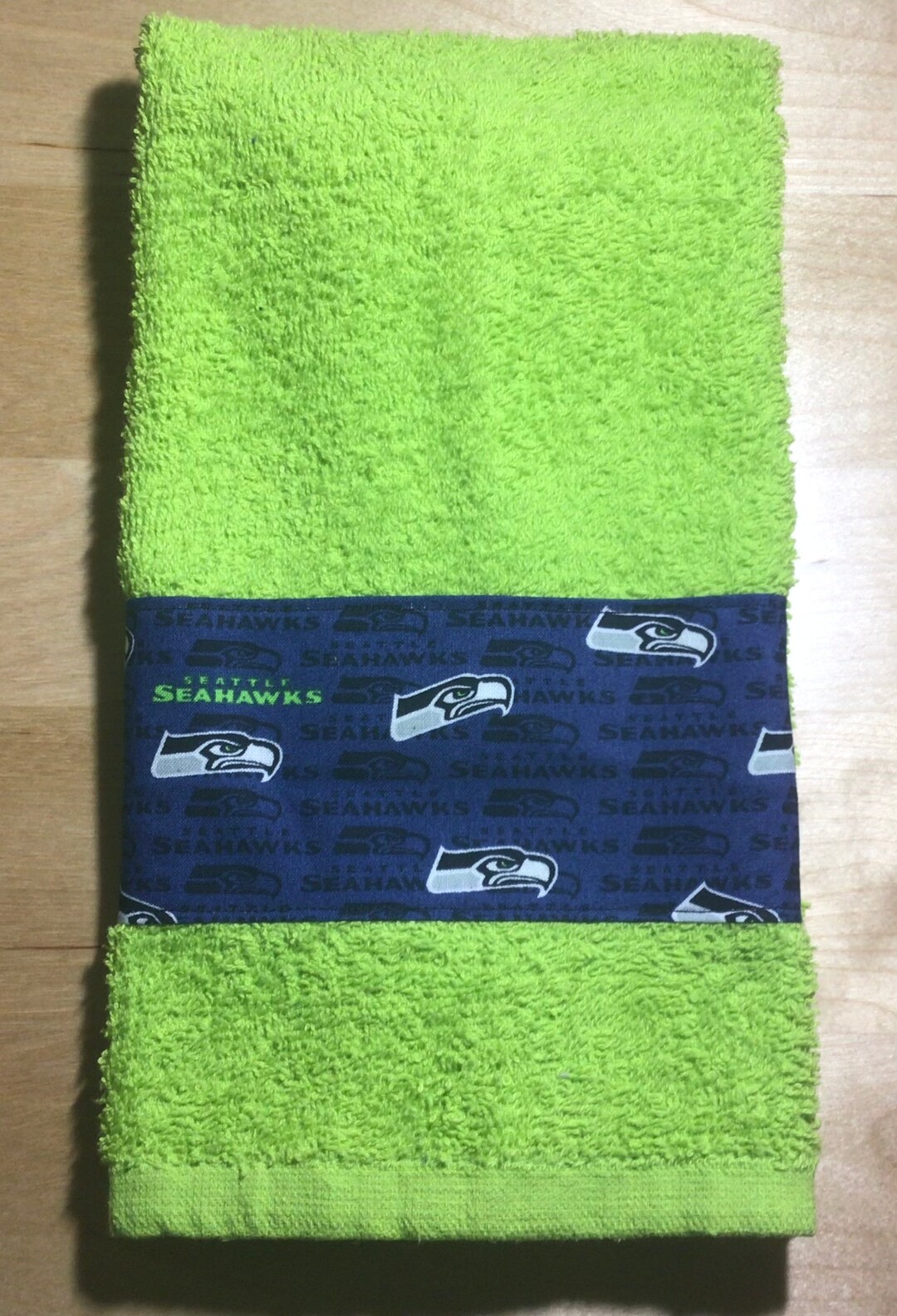 Seattle Seahawks Hand Towel - Etsy