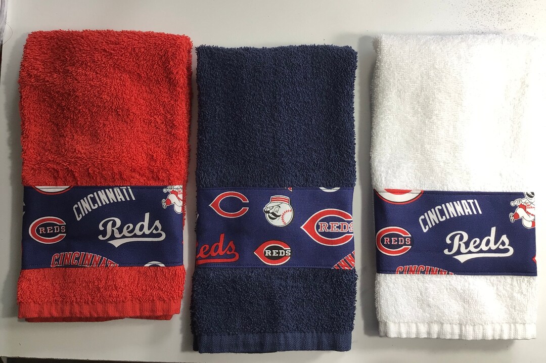 Cincinnati Reds Hand Towels - Etsy