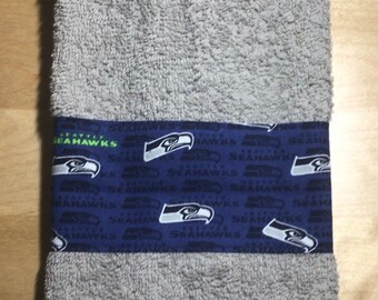 Seattle Seahawks Hand Towels and Scrubbies | Etsy