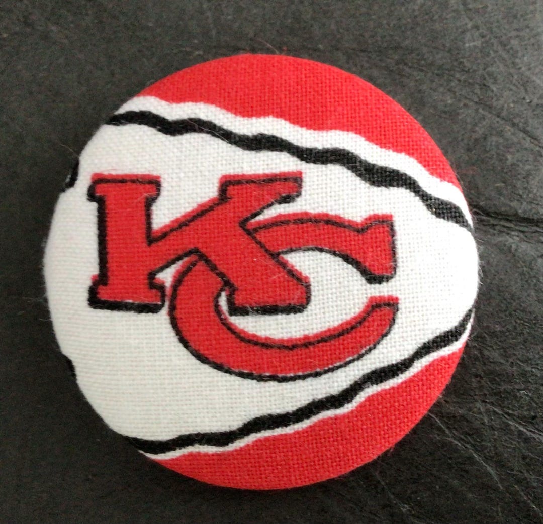 Kansas City Chefs Covered Button - Etsy