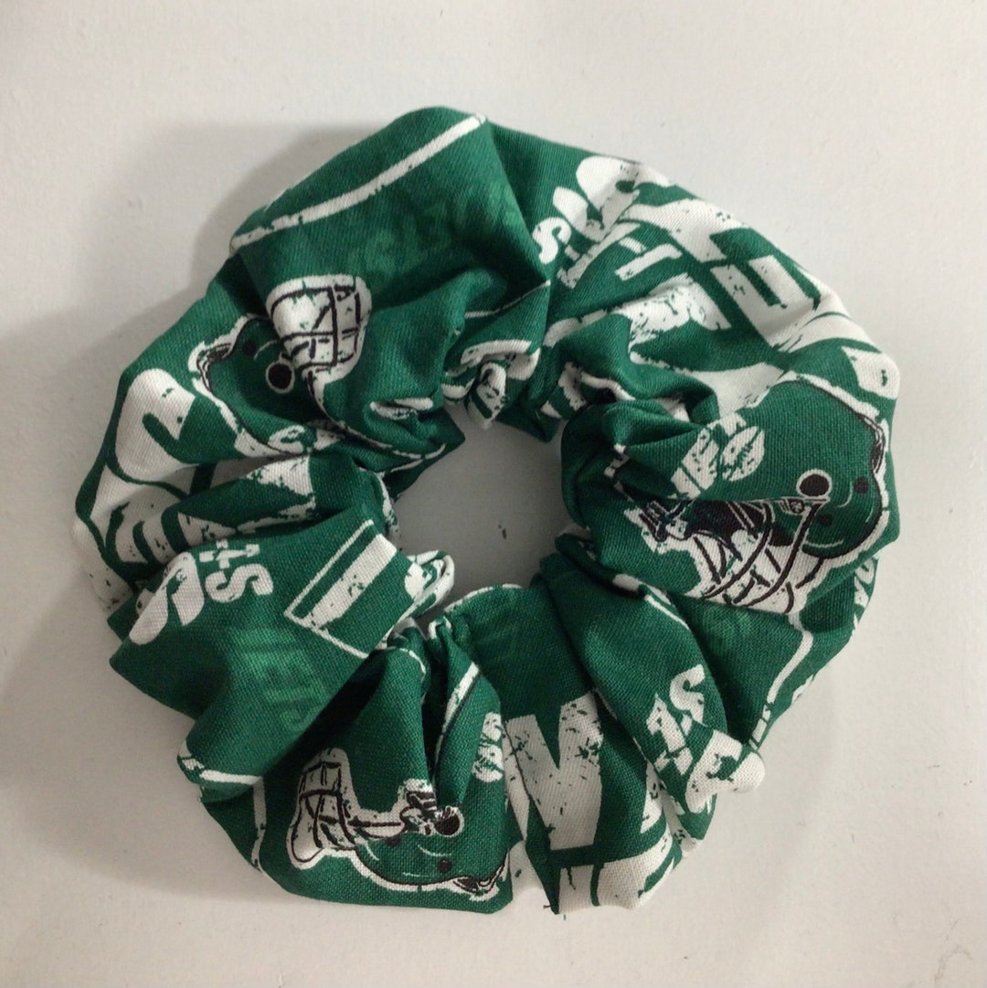 New York Jets Hair Scrunchie/hair Tie - Etsy