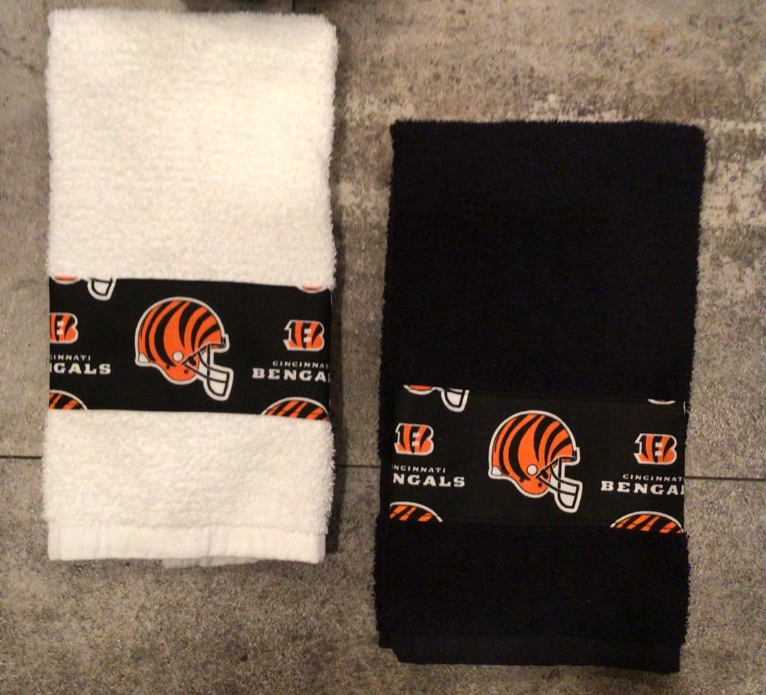 Cincinnati Bengals Hand Towels - Etsy
