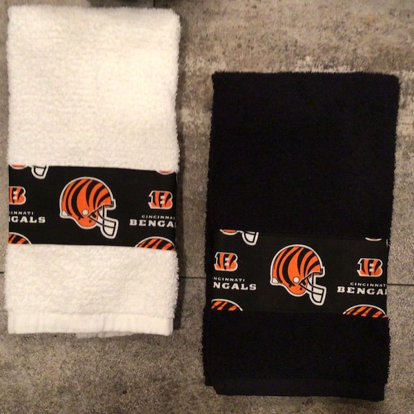 Bengals Hand Towels - Etsy
