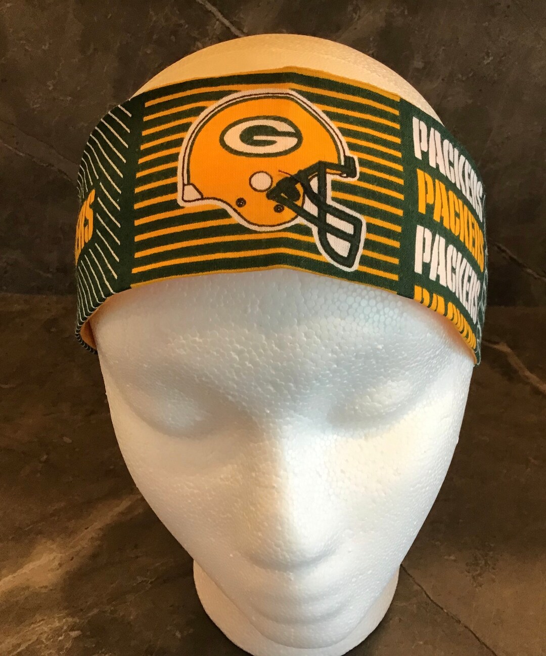 Green Bay Packers Headband - Etsy