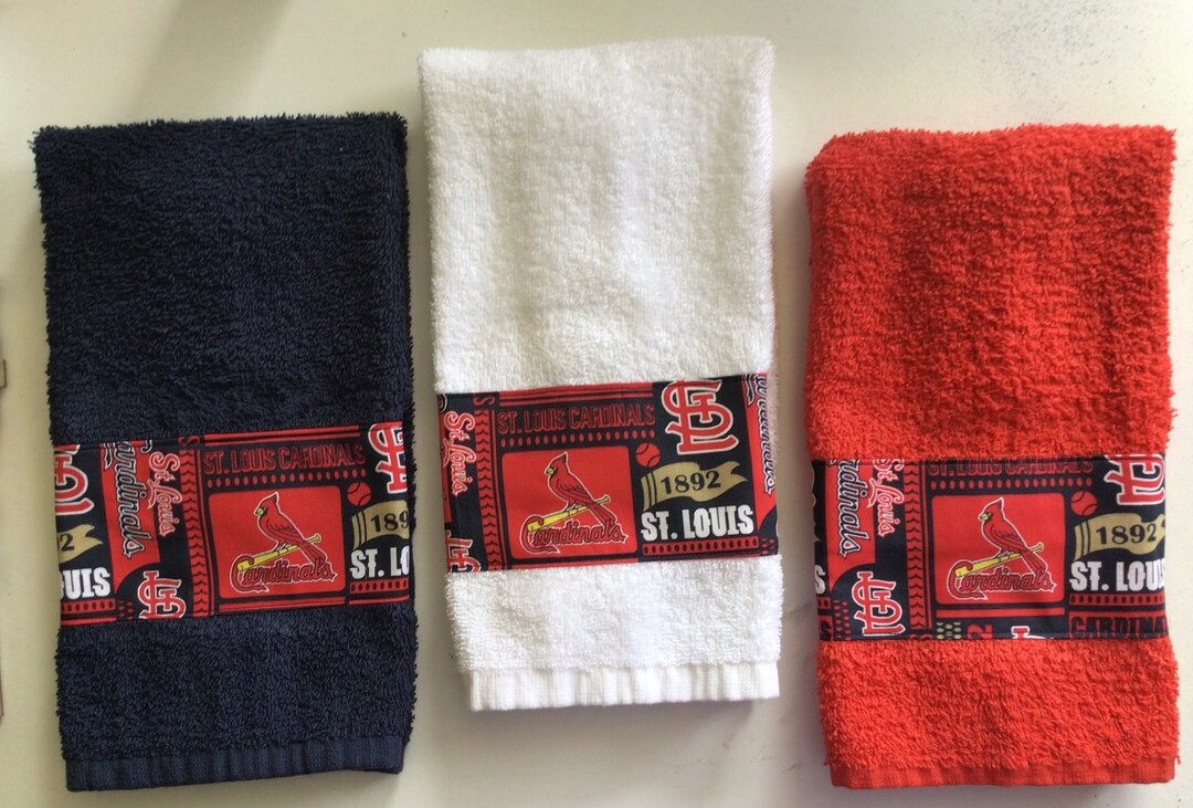 St. Louis Cardinals Hand Towels - Etsy