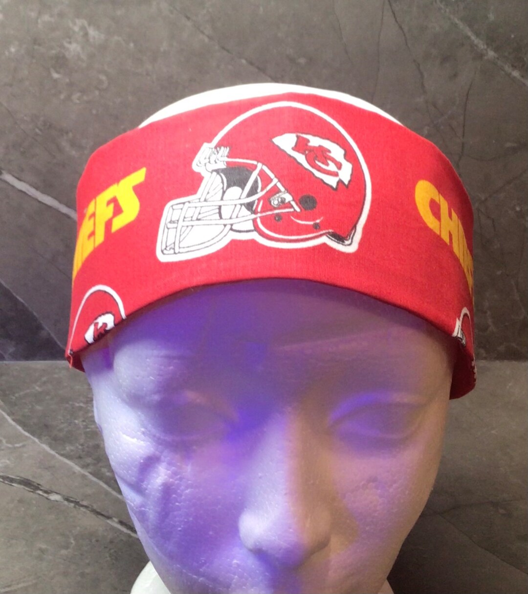 Kansas City Chiefs Headband - Etsy