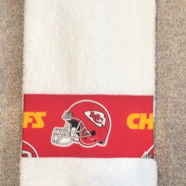 Kansas City Chiefs Hand Towel - Etsy