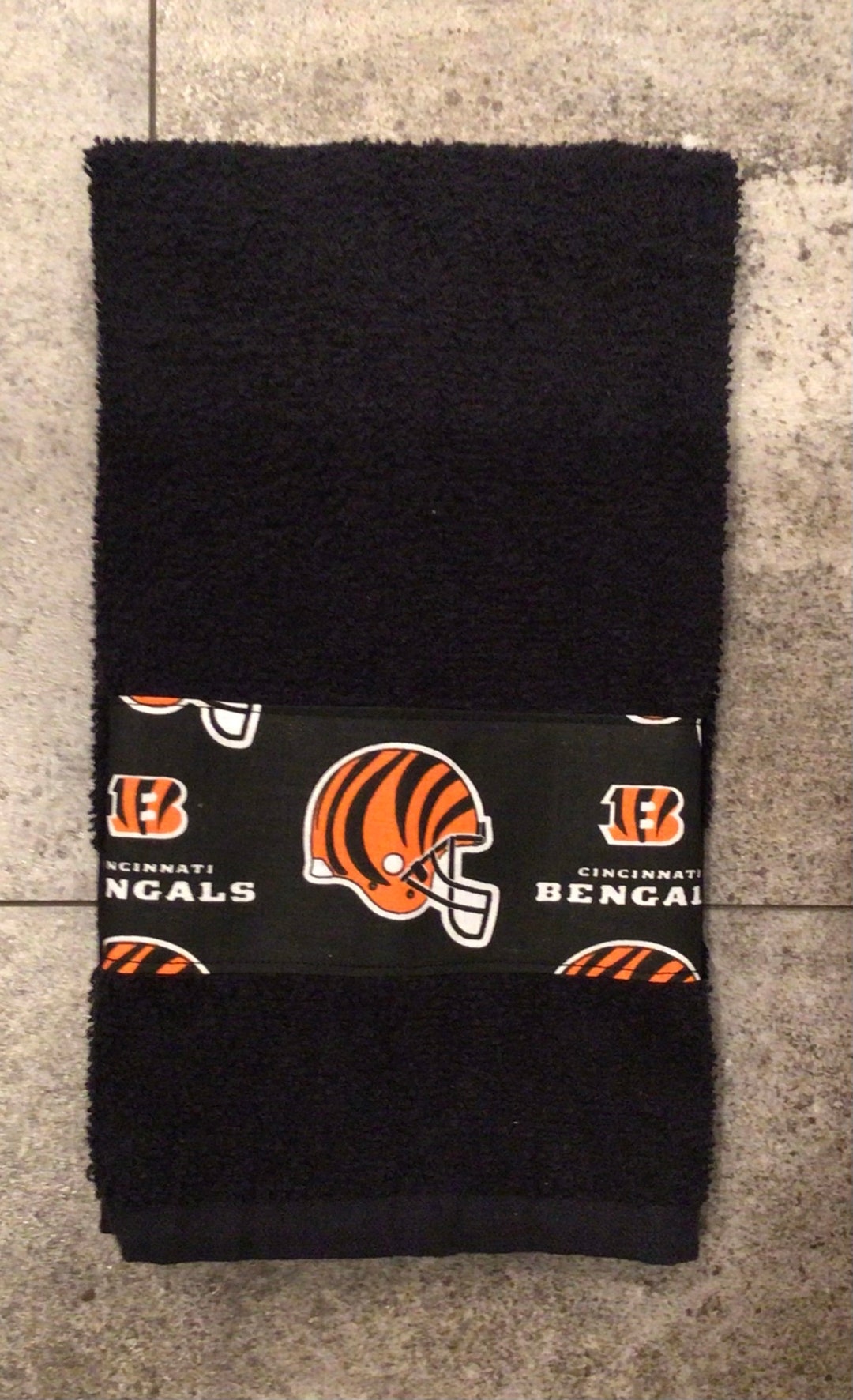 Cincinnati Bengals Towel - Etsy