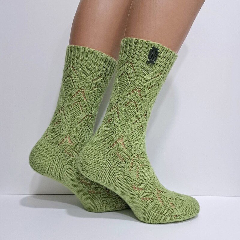 Hand Knit Socks - Etsy