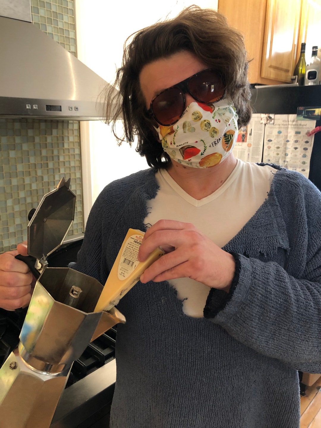 Dope Face Mask Omelette Du Fromage cheese - Etsy Sweden