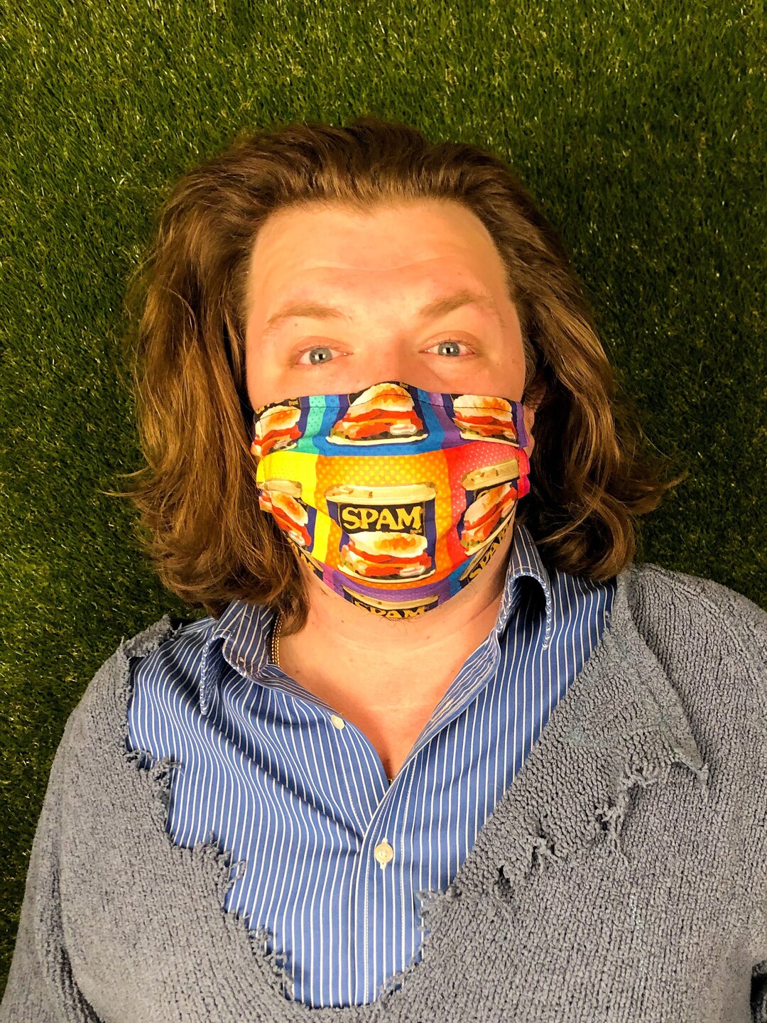 Dope Face Mask - Spam Pop Art - Etsy