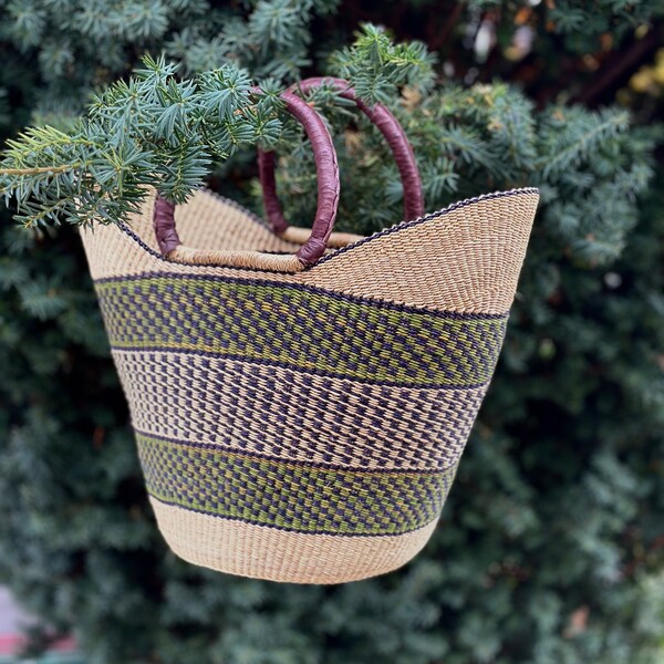 Bolga Market Basket - Etsy