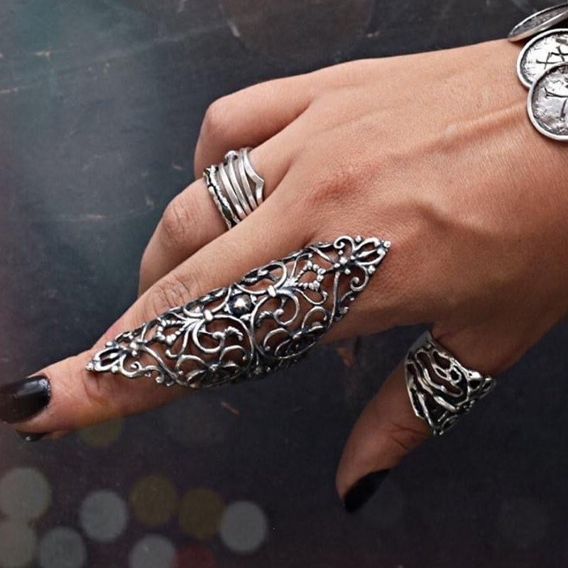 Full Finger Ring - Etsy