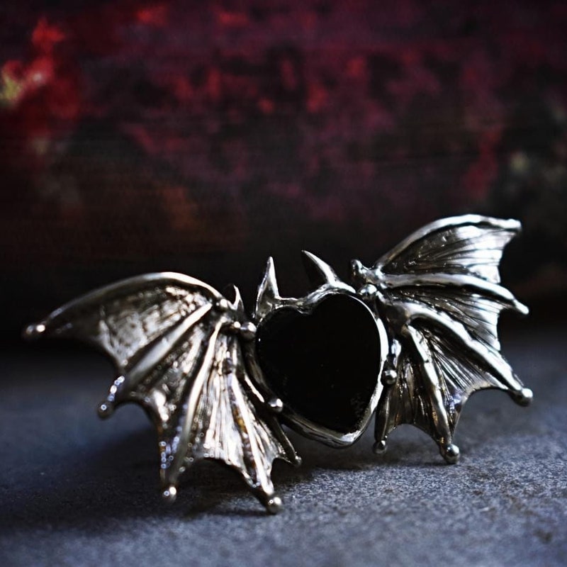 Filigree Bat - Etsy